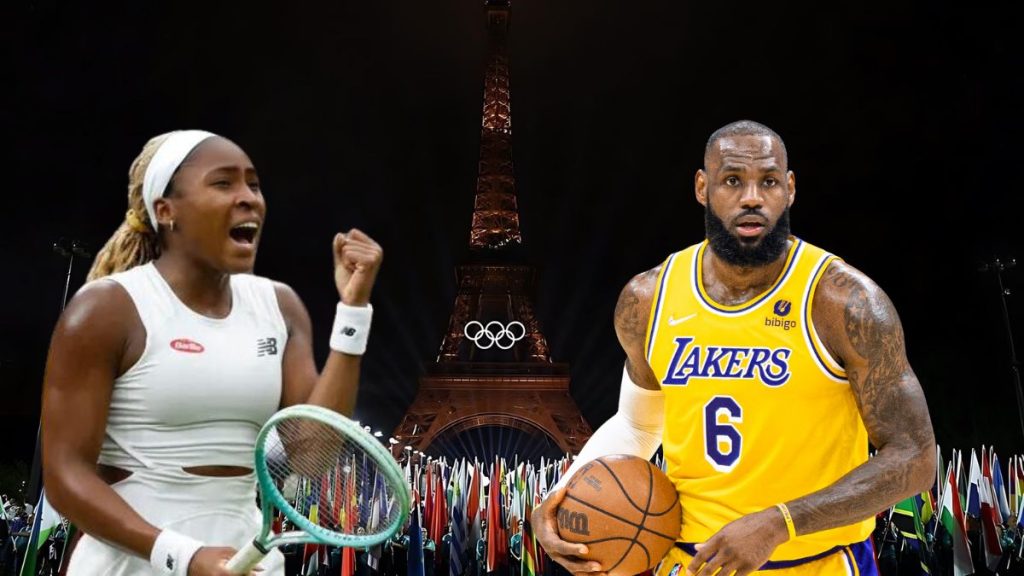 LeBron and Coco Shine Brightly at Historic Paris Olympics Opening - NBA ...